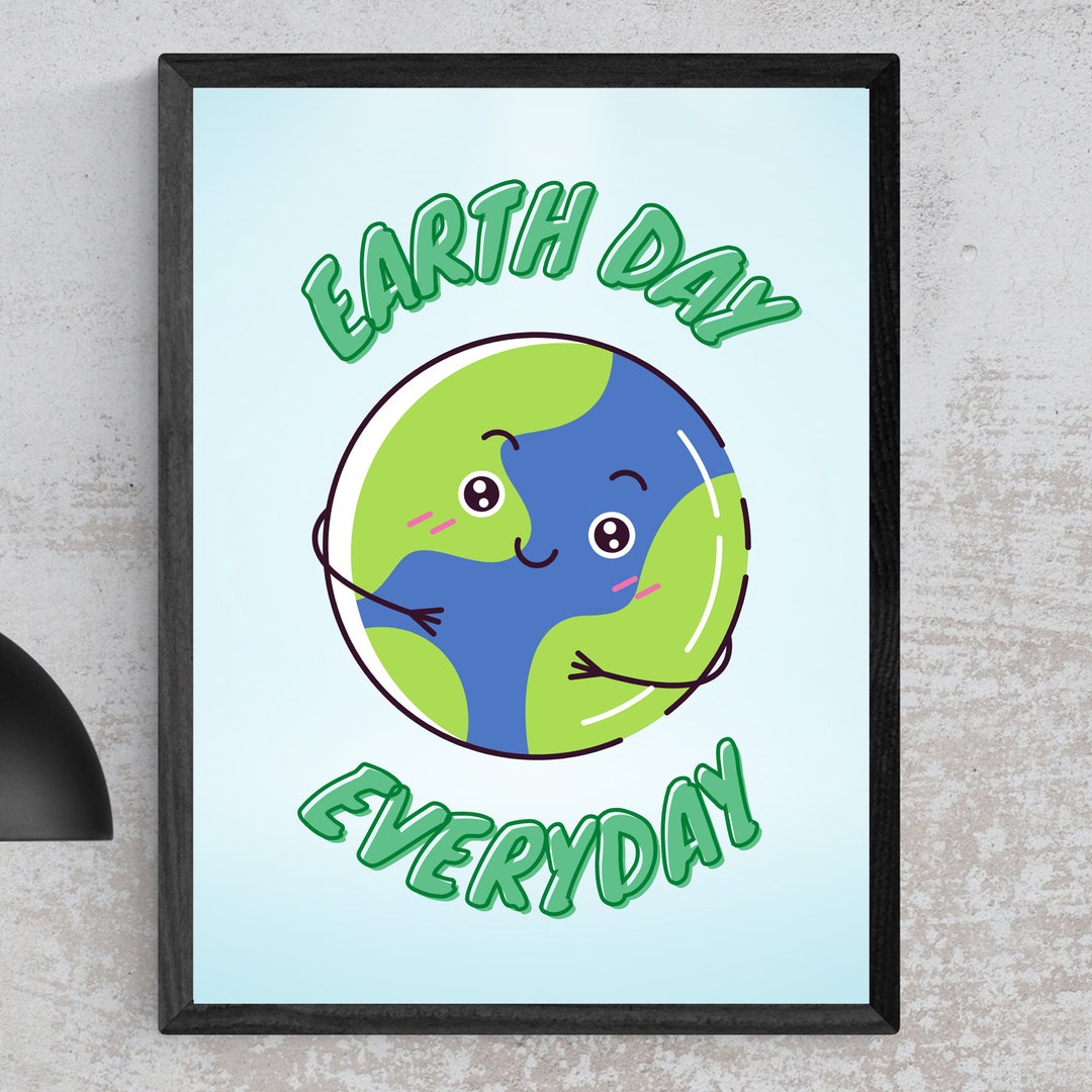 Earth Day Printable Earth Day Classroom Decor Earth Day Kids - Etsy