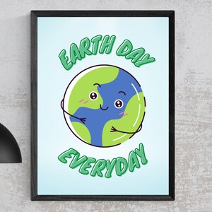 Earth Day Printable Earth Day Classroom Decor Earth Day Kids - Etsy
