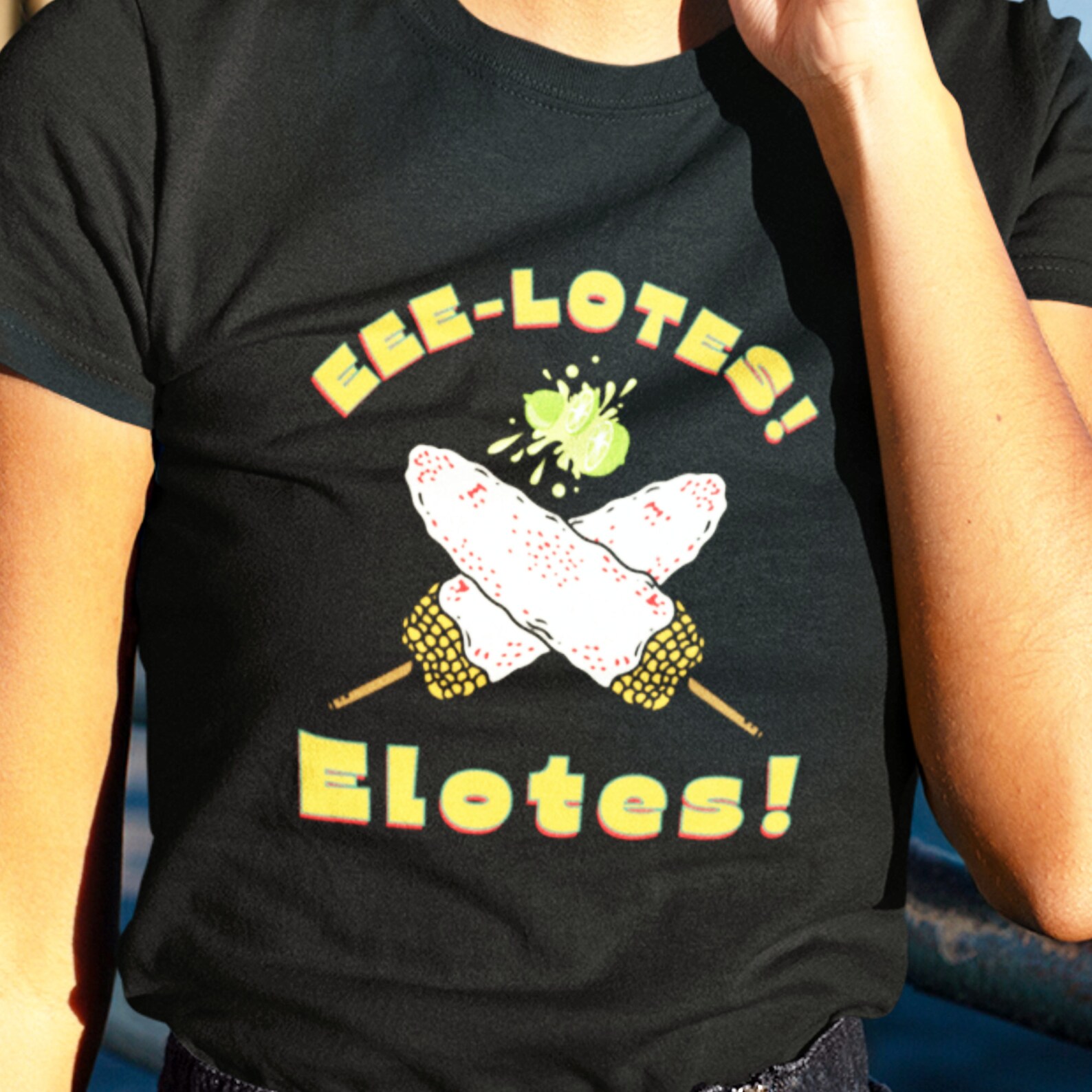 Funny Street Corn Elote Shirt, Spanish Corn Lover Shirt, Its Corn Funny ...