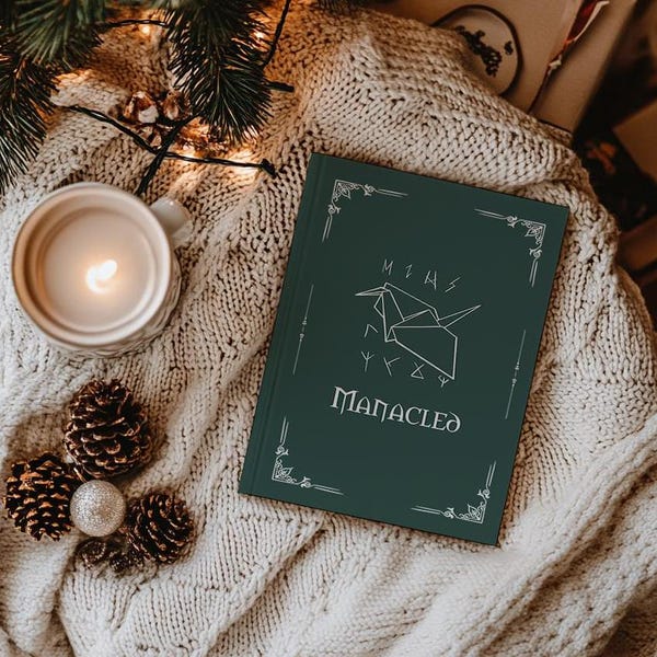 Manacled Book Cover - Etsy