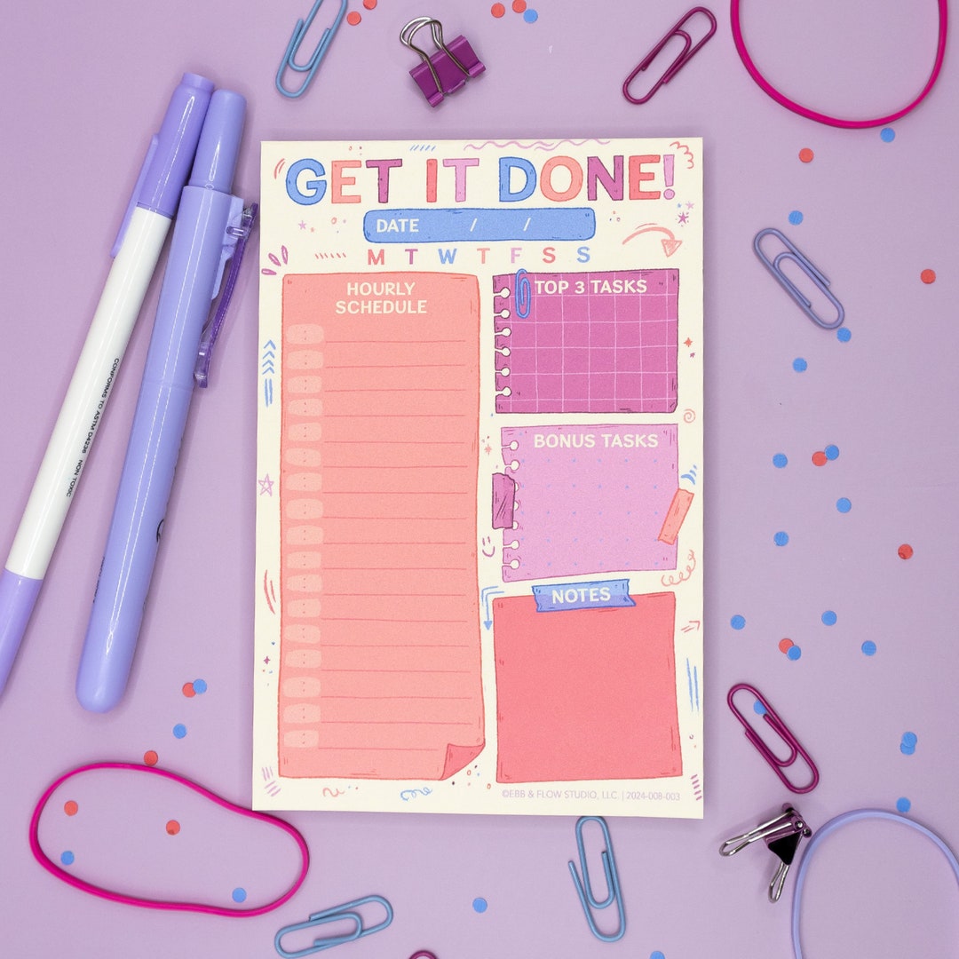 Keep Your Notes Daily Planner Pad - Etsy