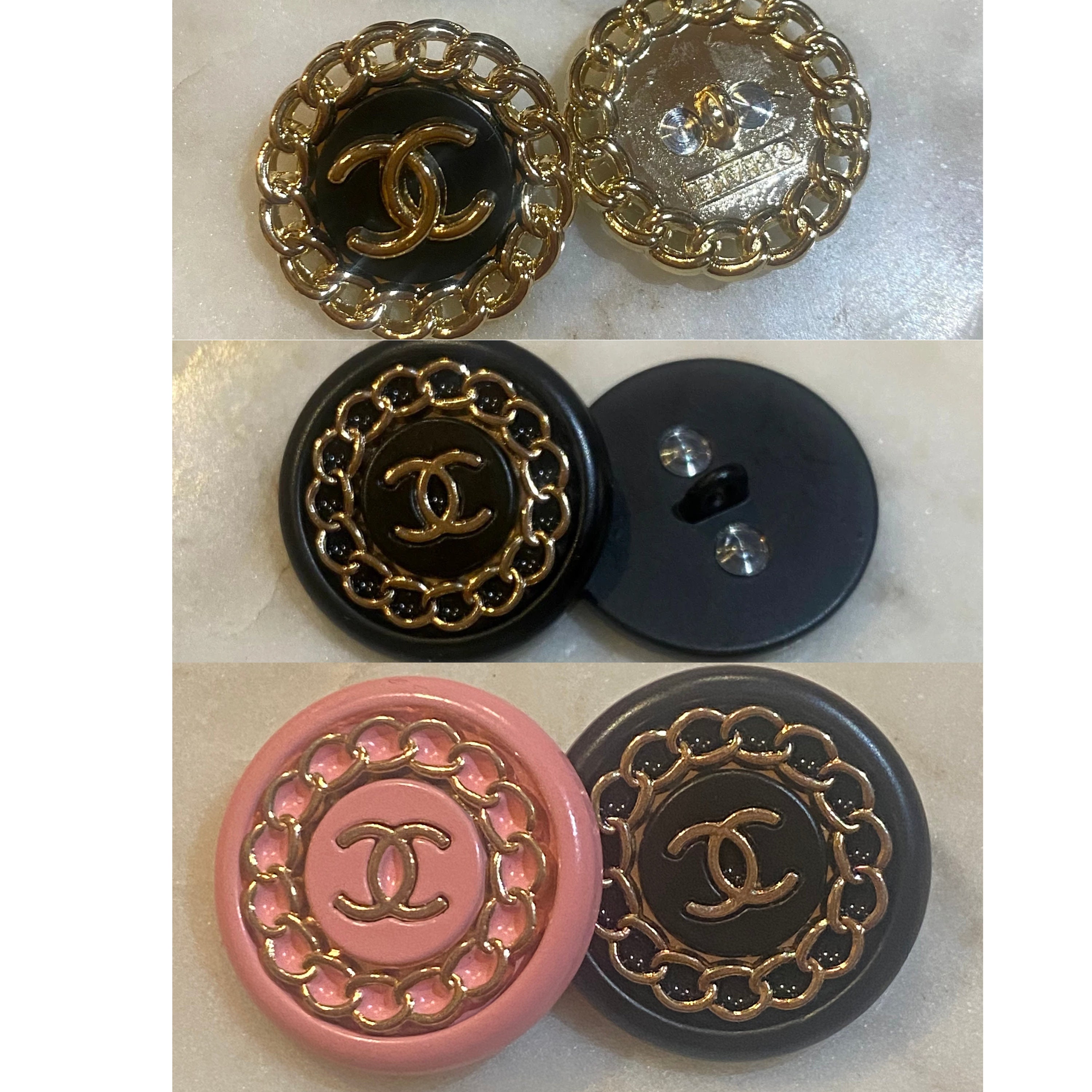 Vintage Authentic Chanel Button - Etsy