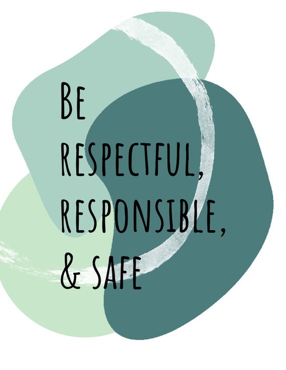 Be Respectful Posters
