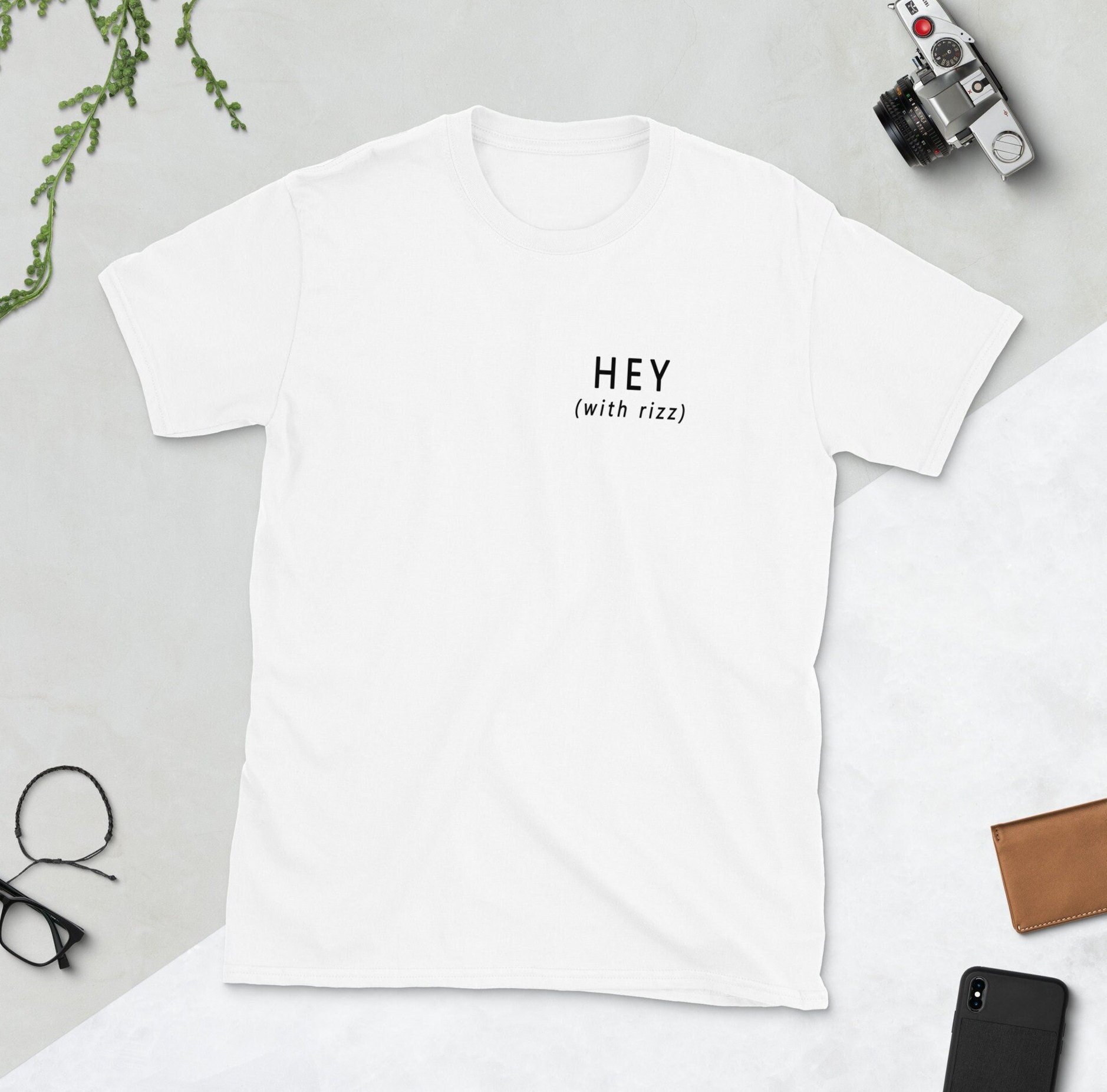 Rizz Shirt Hey With Rizz Shirt Funny Meme T-shirt - Etsy Singapore