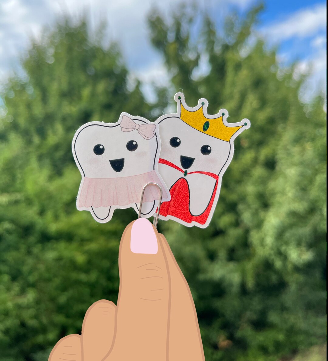 Tooth-princess & Tooth-king Sticker - Etsy