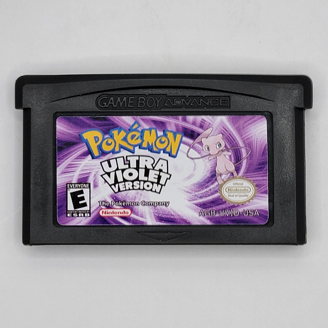 Pokemon Ultraviolet Rom Hack Gameboy Advance GBA - Etsy
