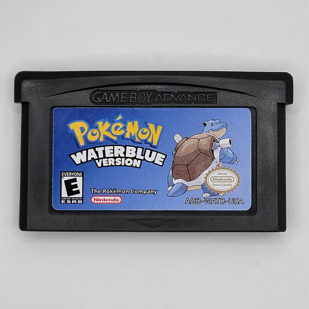 Pokemon Water Blue Rom Hack Gameboy Advance GBA - Etsy