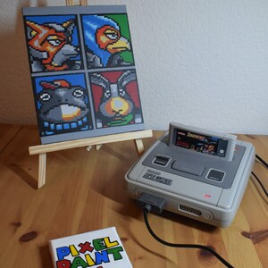 Starwing/starfox (super Nintendo, 1993) - Fox, Falco, Slippy, Peppy ...