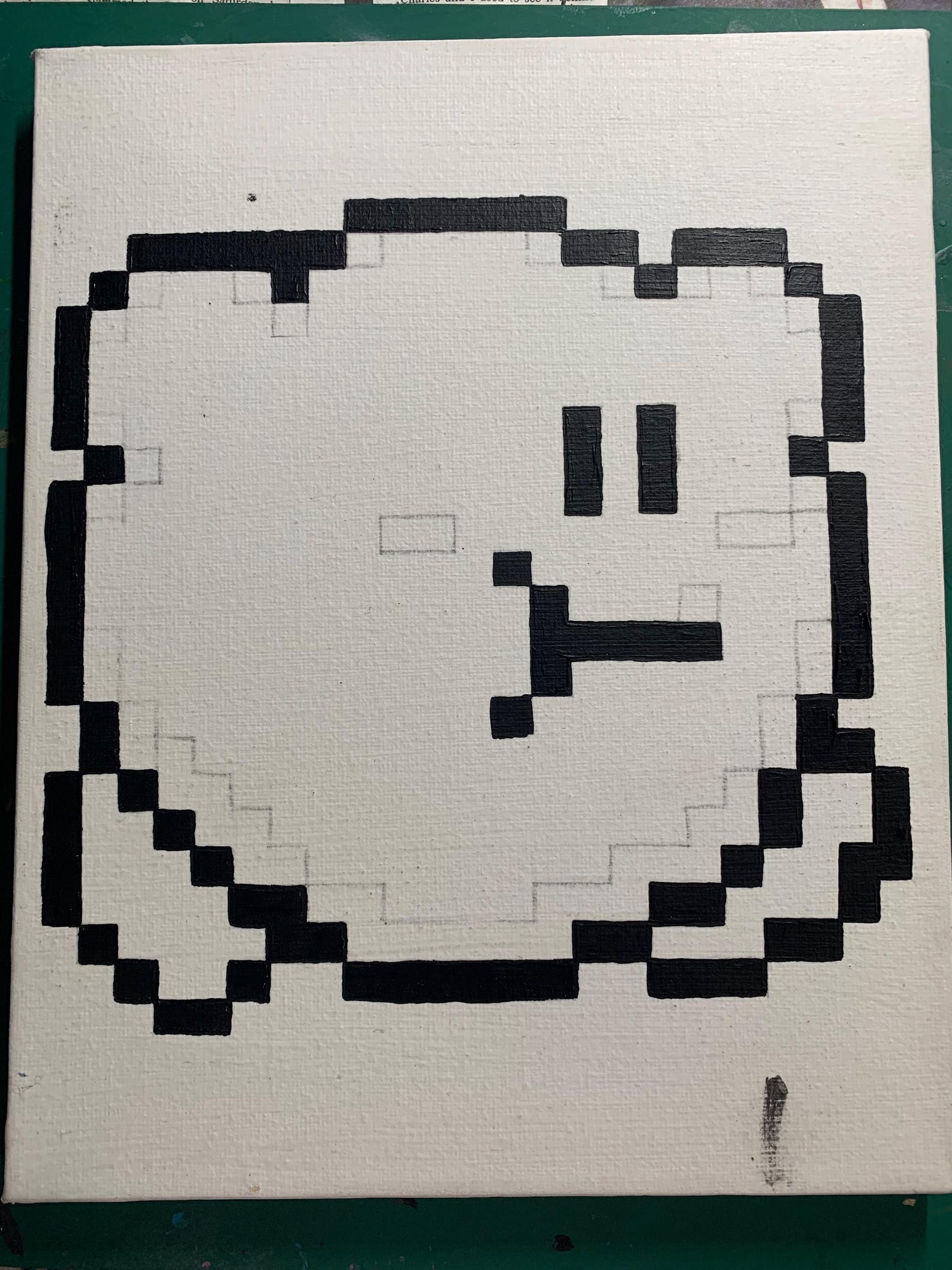Kirby's Adventure (NES, 1993) - Kirby Original Acrylic Painting on ...