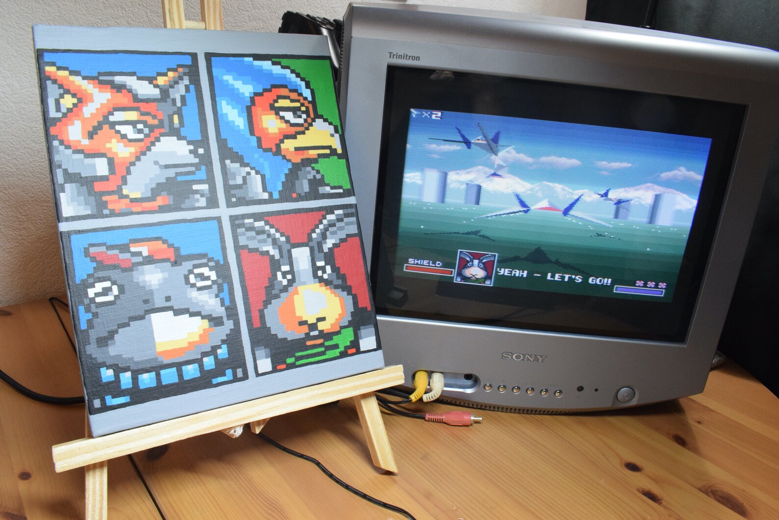 Starwing/starfox (super Nintendo, 1993) - Fox, Falco, Slippy, Peppy ...
