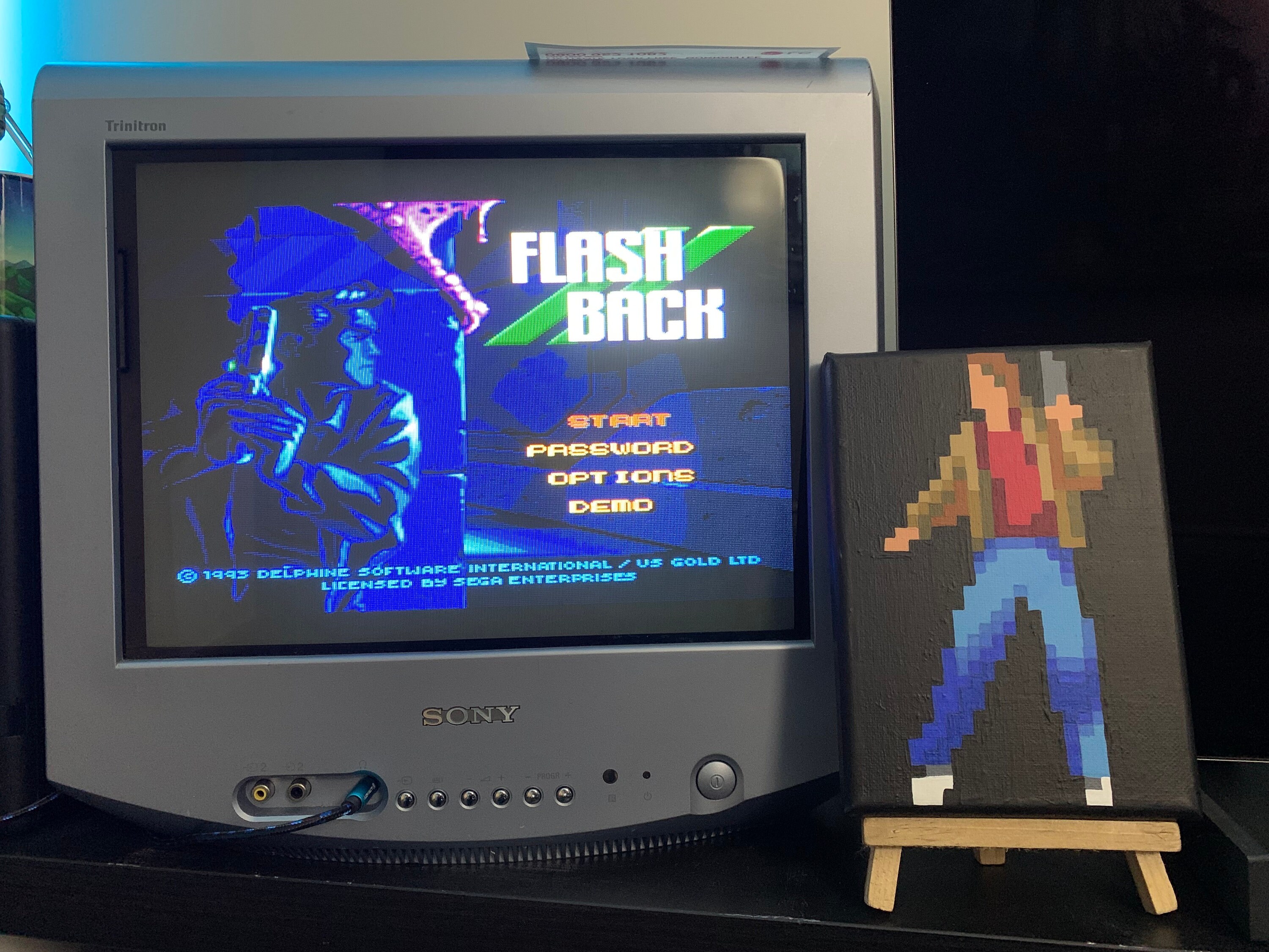 Flashback various 1992 Conrad B Hart Acrylic Painting on - Etsy