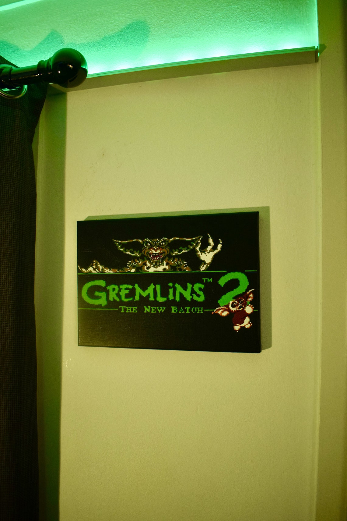 Gremlins 2: the New Batch (NES, 1990) - Original Acrylic Painting ...