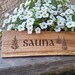 Sauna Sign - Etsy