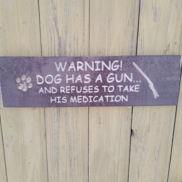Funny Dog Signs - Etsy