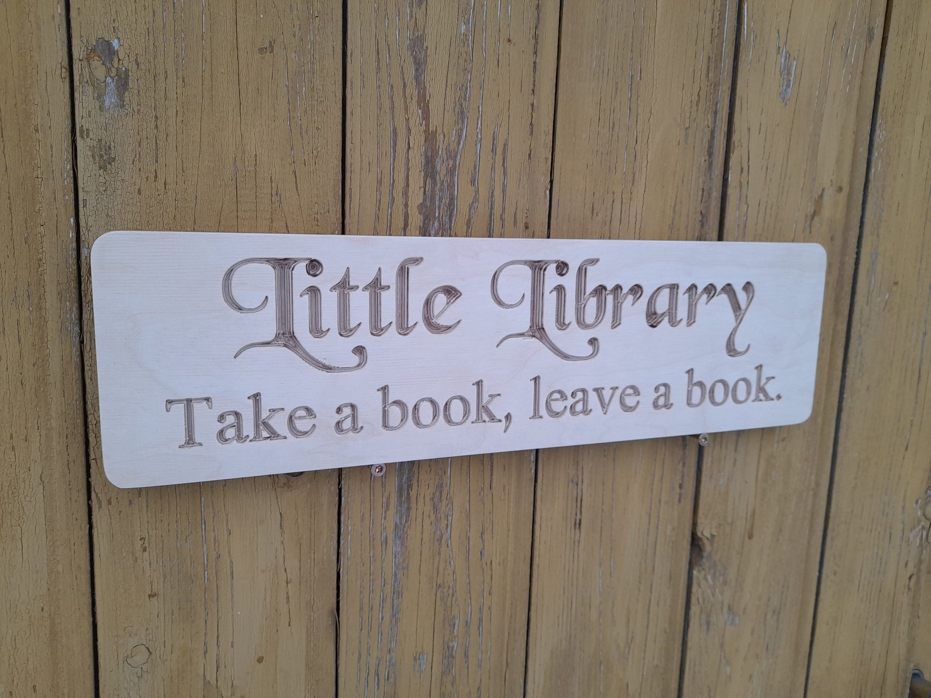 Little Library Sign - Etsy