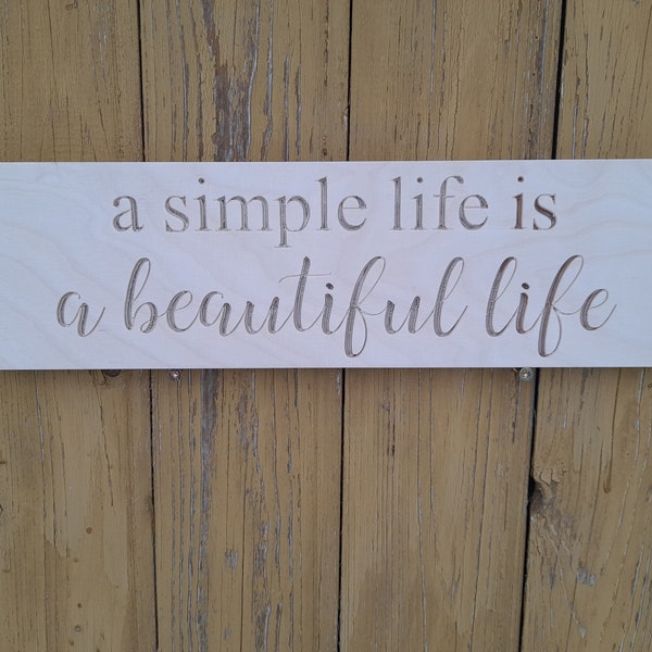 Life is Beautiful - Etsy