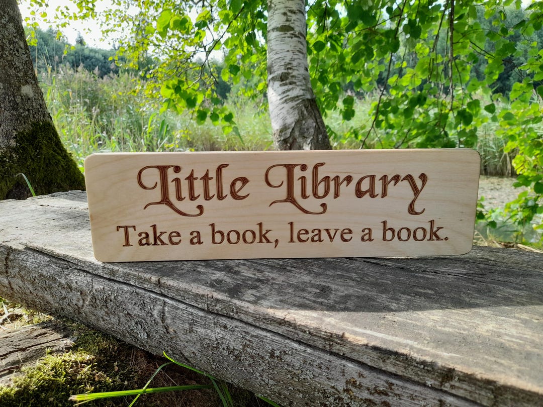 Little Library Sign - Etsy