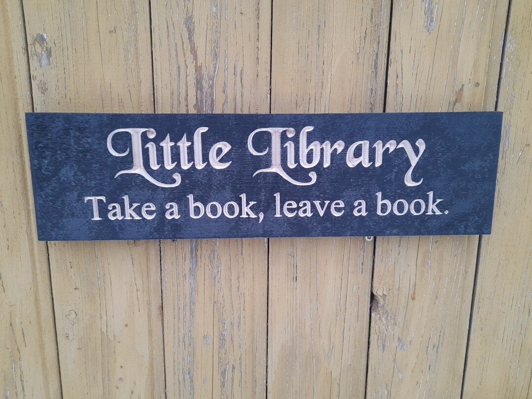 Little Library Sign - Etsy