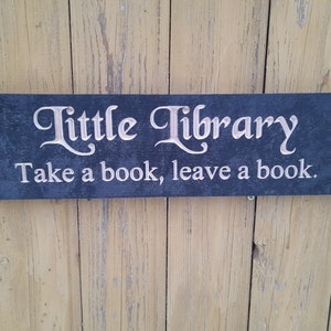 Little Library Sign - Etsy