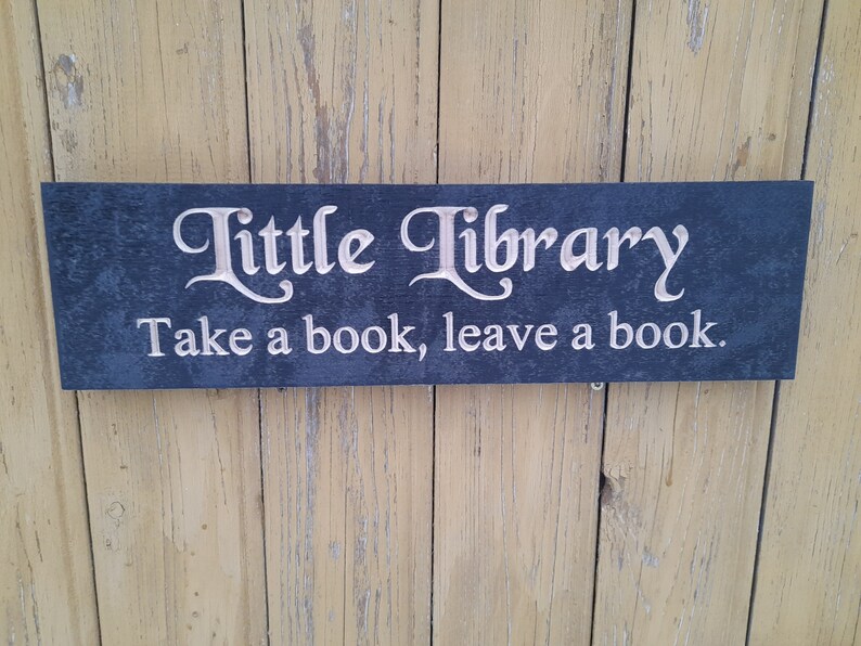 Little Library Sign - Etsy