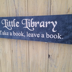 Little Library Sign - Etsy