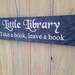 Little Library Sign - Etsy