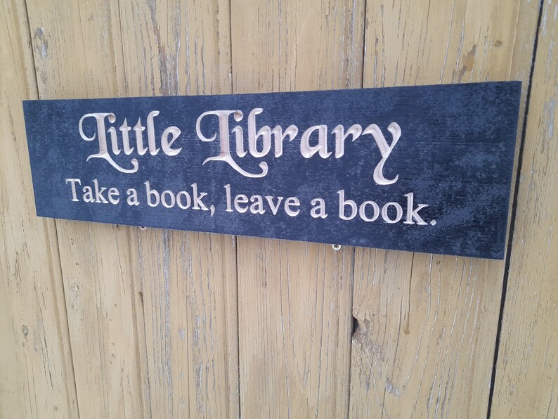 Little Library Sign - Etsy
