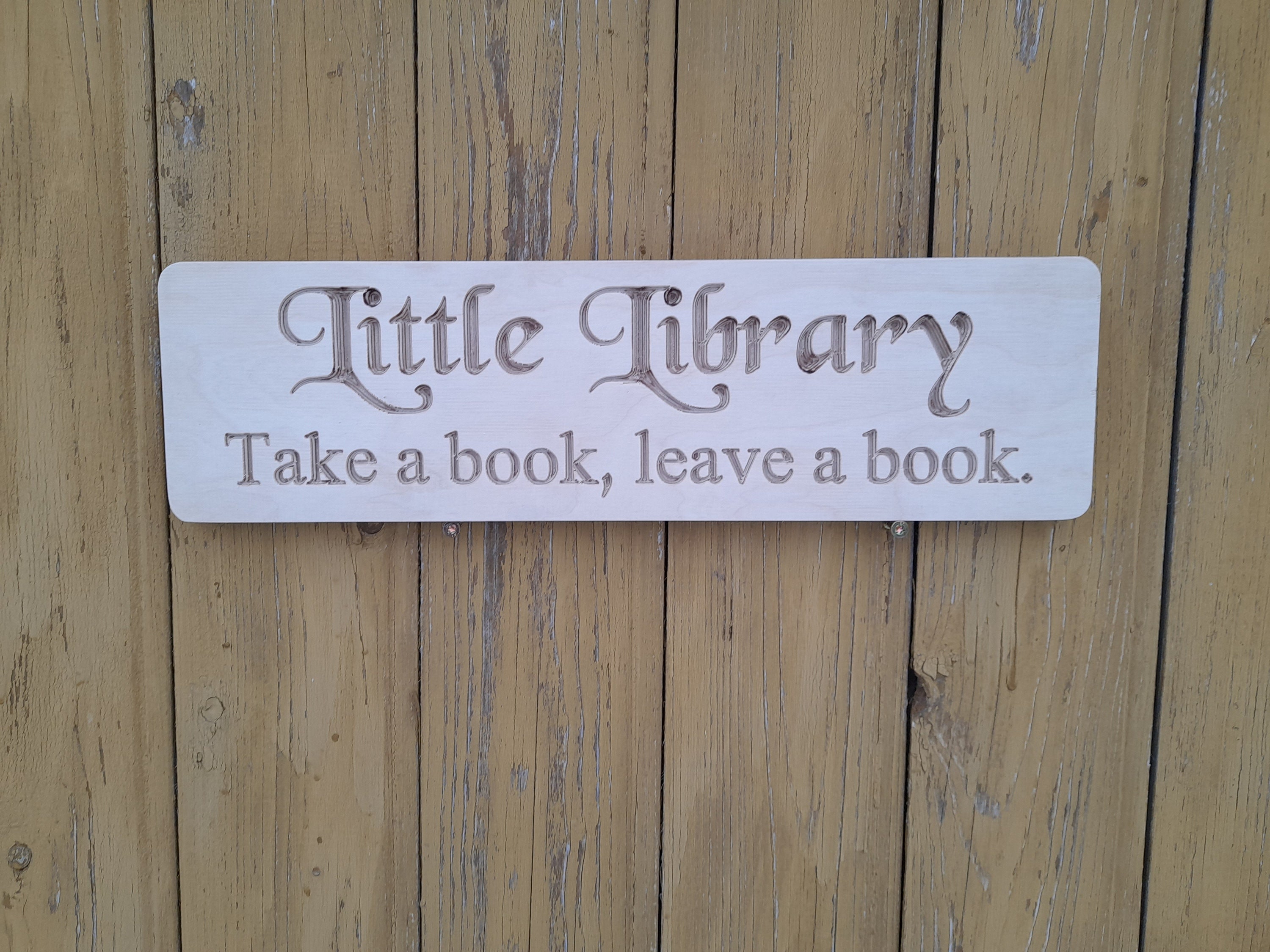 Little Library Sign - Etsy
