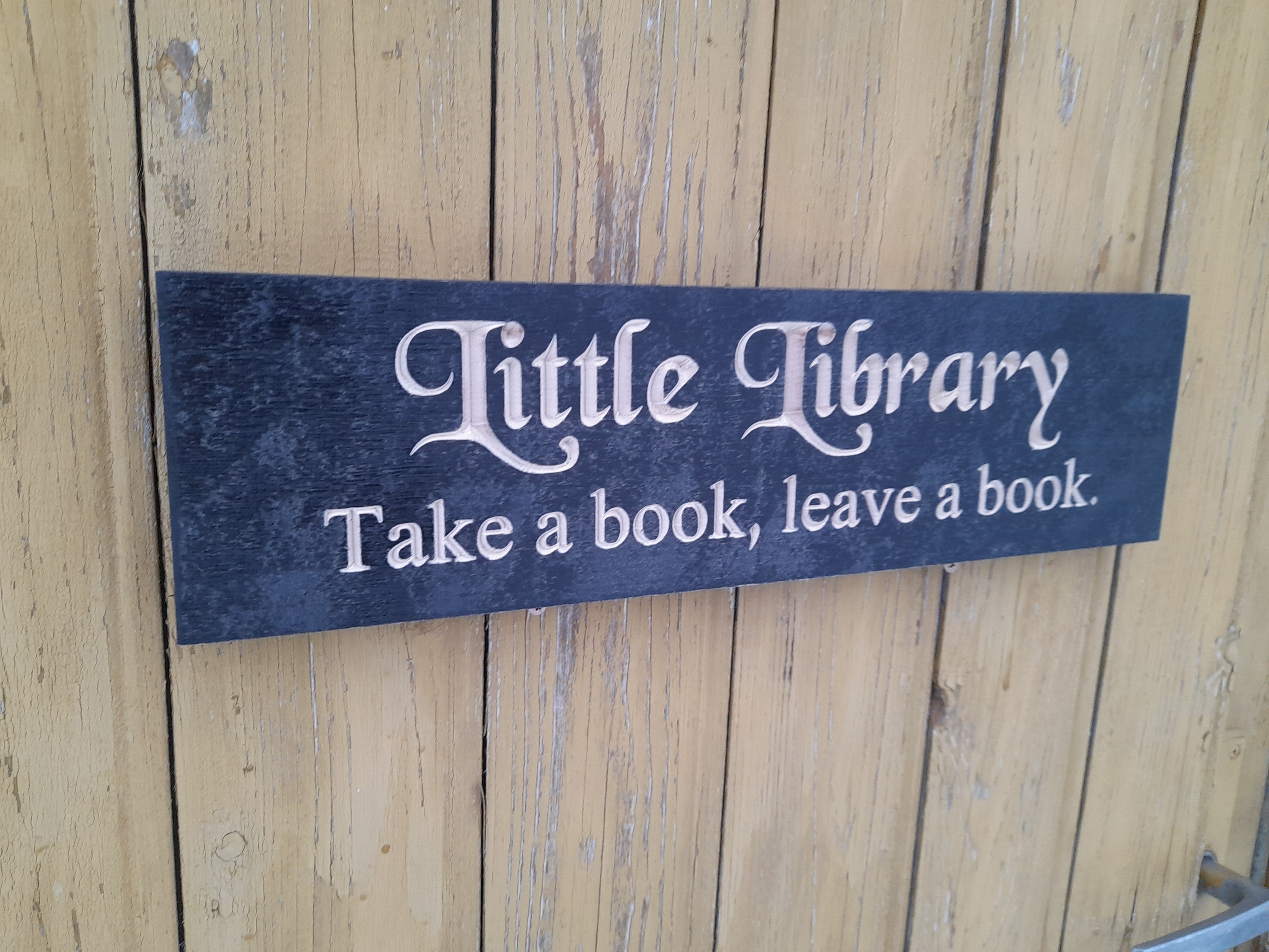 Little Library Sign - Etsy