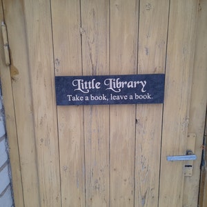 Little Library Sign - Etsy