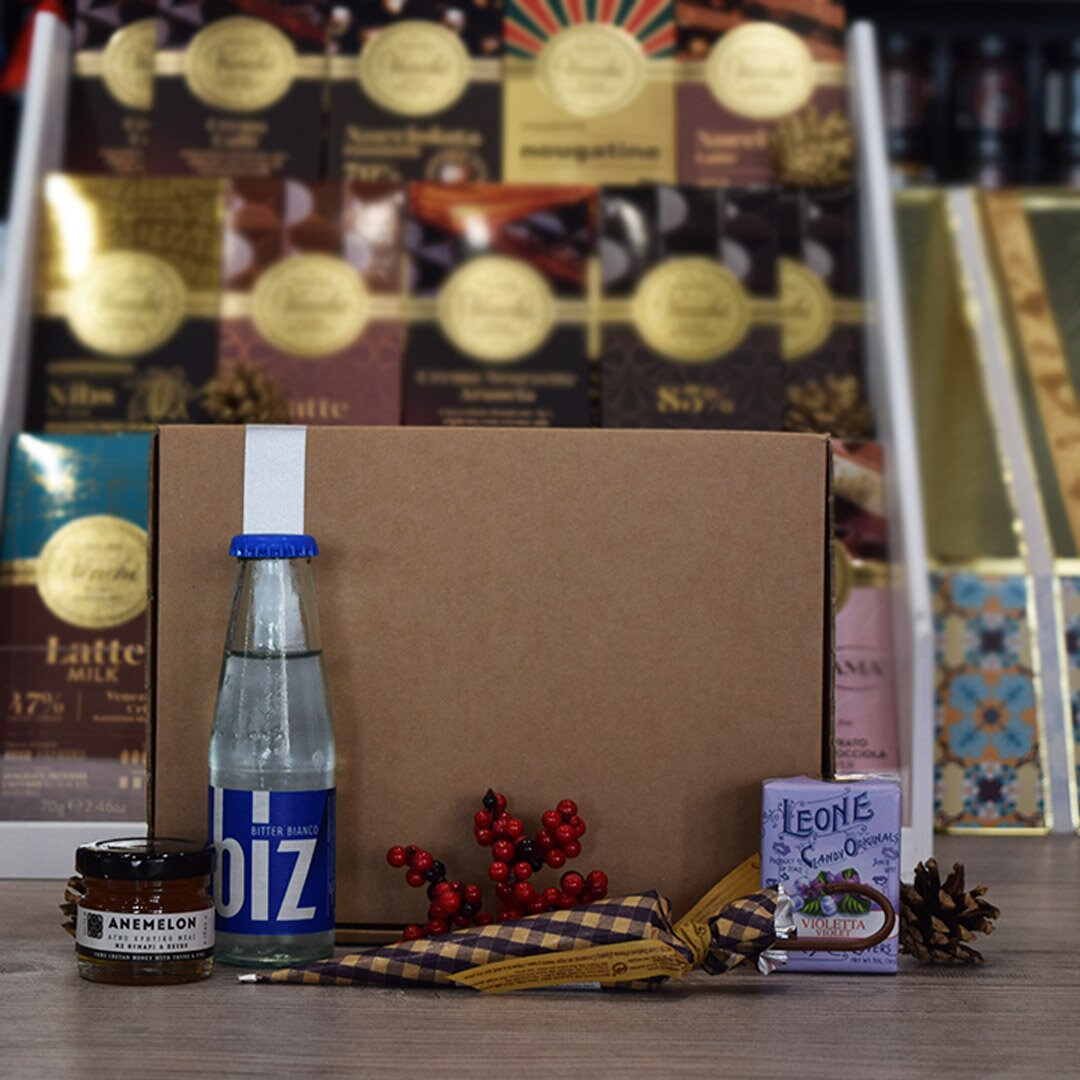 Blue Delicatessen Gift Box Etsy