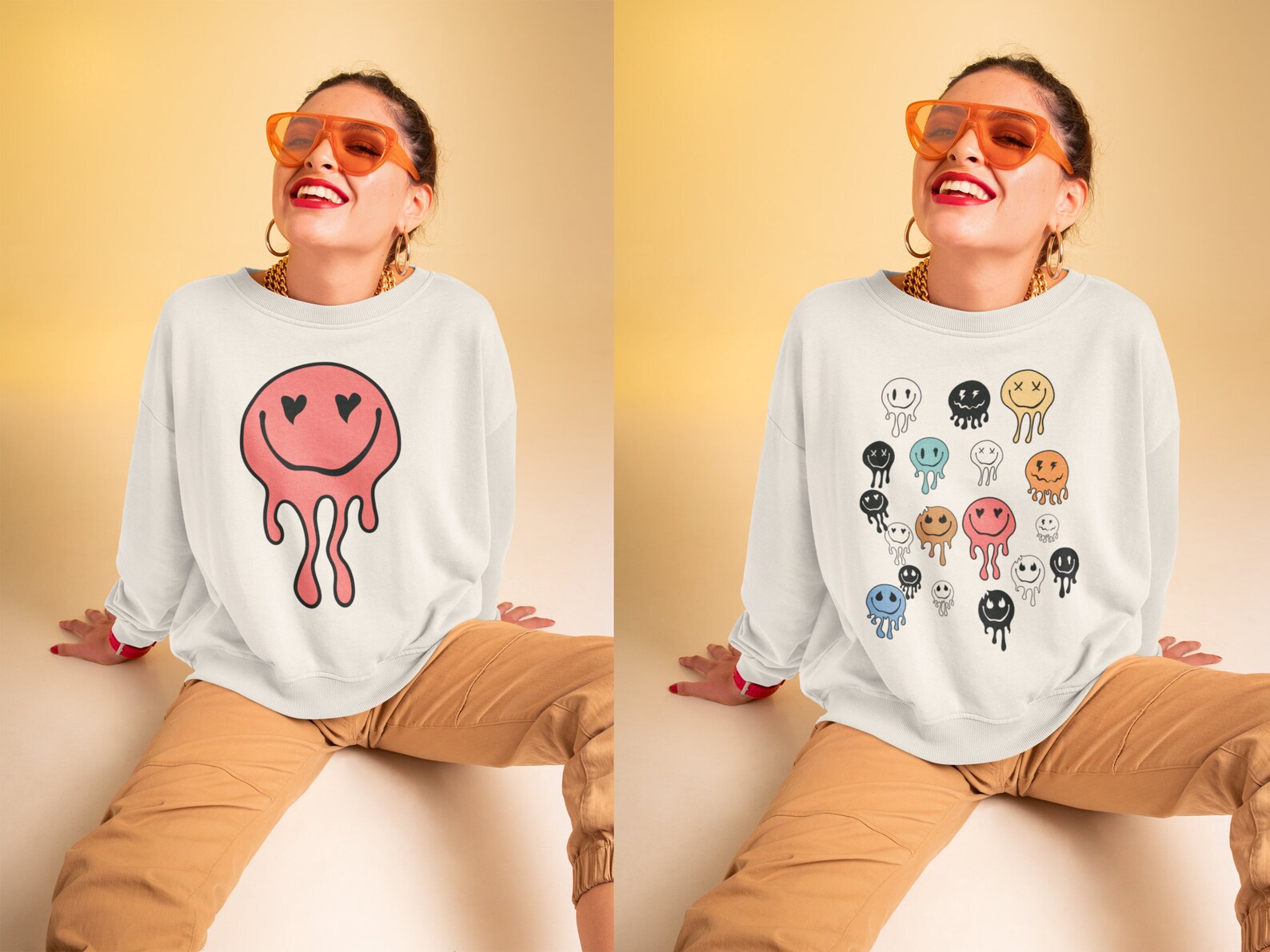 Smiley Face Bundle Smiley Face Svg Svg Bundle Smiley Face - Etsy