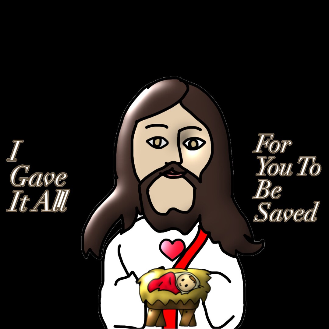 Jesus Gave It All | Jesus Digital Download | Digital Art | Jesus - Etsy