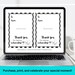 Music Teacher Appreciation - Gift Card Holder Printable 5x7" - Piano ...