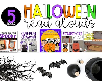 Creepy Crayon Read Aloud Activities for Kids Reading - Etsy