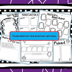 Peanut Butter and Cupcake: Book Activity / Craft / Homeschool / Writing ...