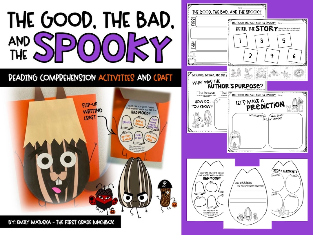 The Good, the Bad, & the Spooky: Book Activity / Craft / Writing ...