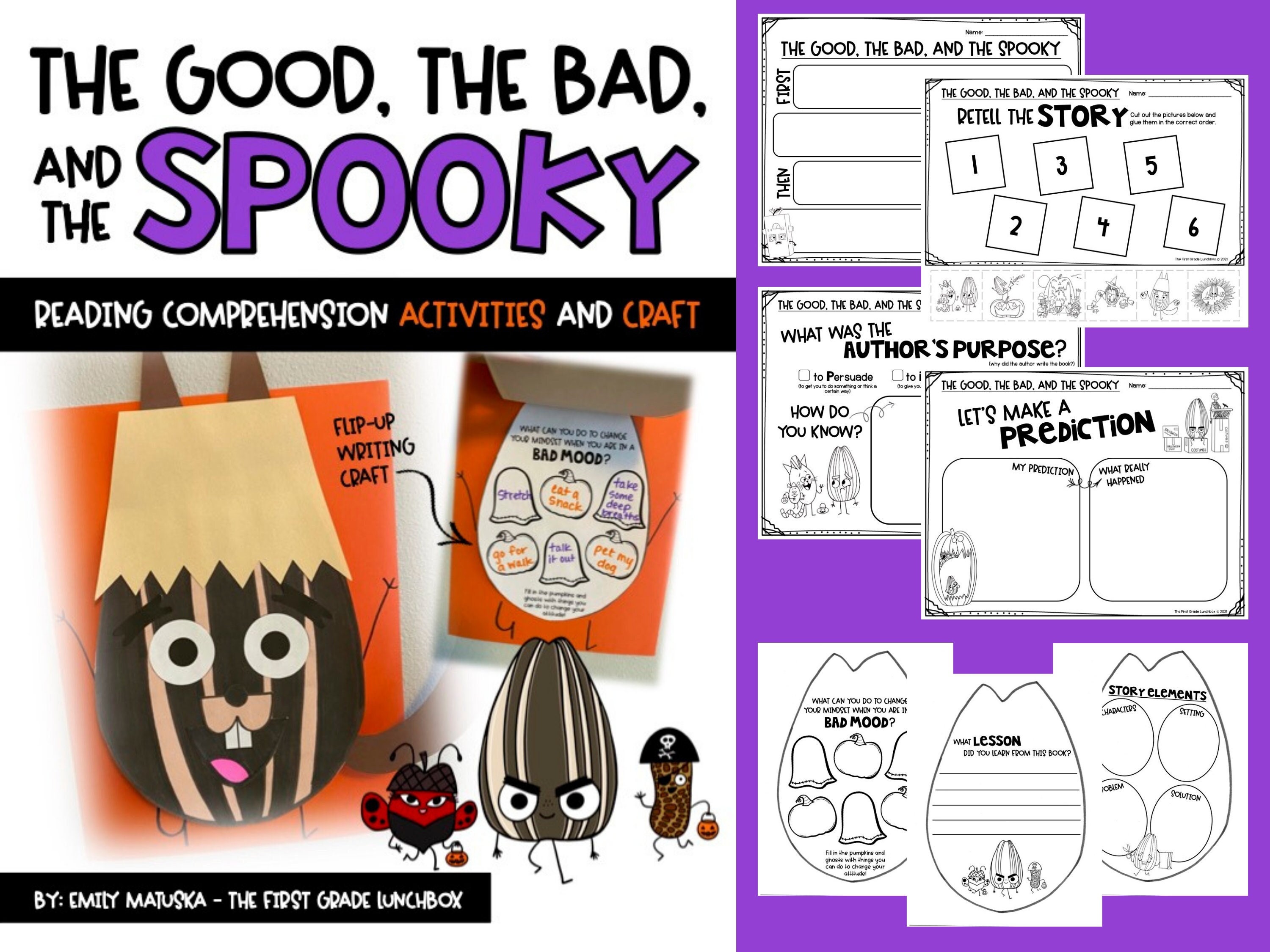The Good, the Bad, & the Spooky: Book Activity / Craft / Writing ...