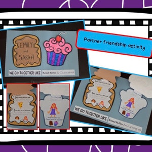 Peanut Butter and Cupcake: Book Activity / Craft / Homeschool / Writing ...