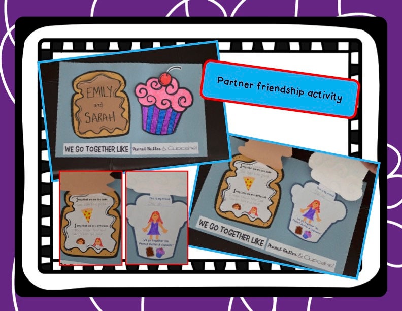 Peanut Butter and Cupcake: Book Activity / Craft / Homeschool / Writing ...