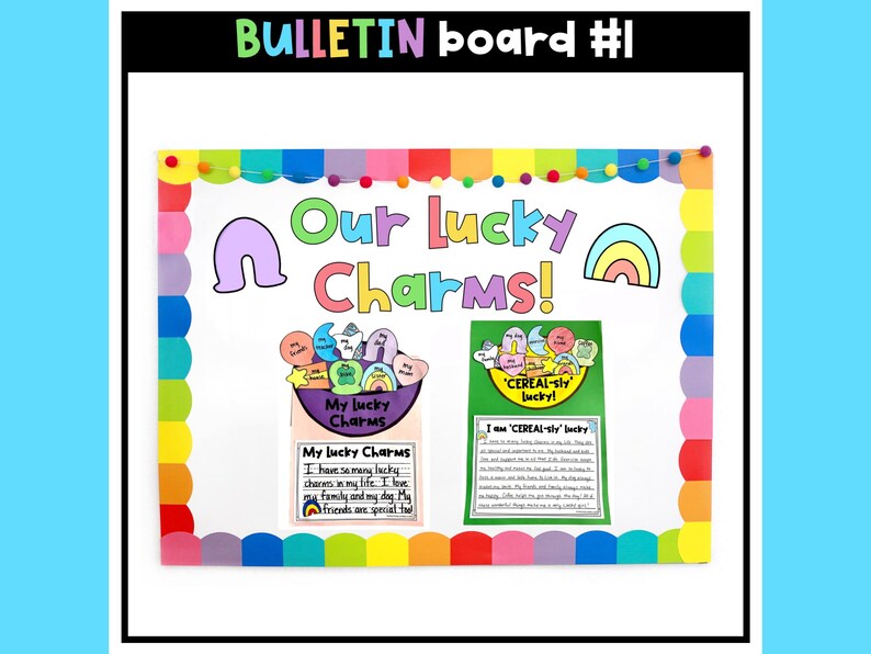 My Lucky Charms | A Writing Craft | St. Patrick's Day | March Writing ...
