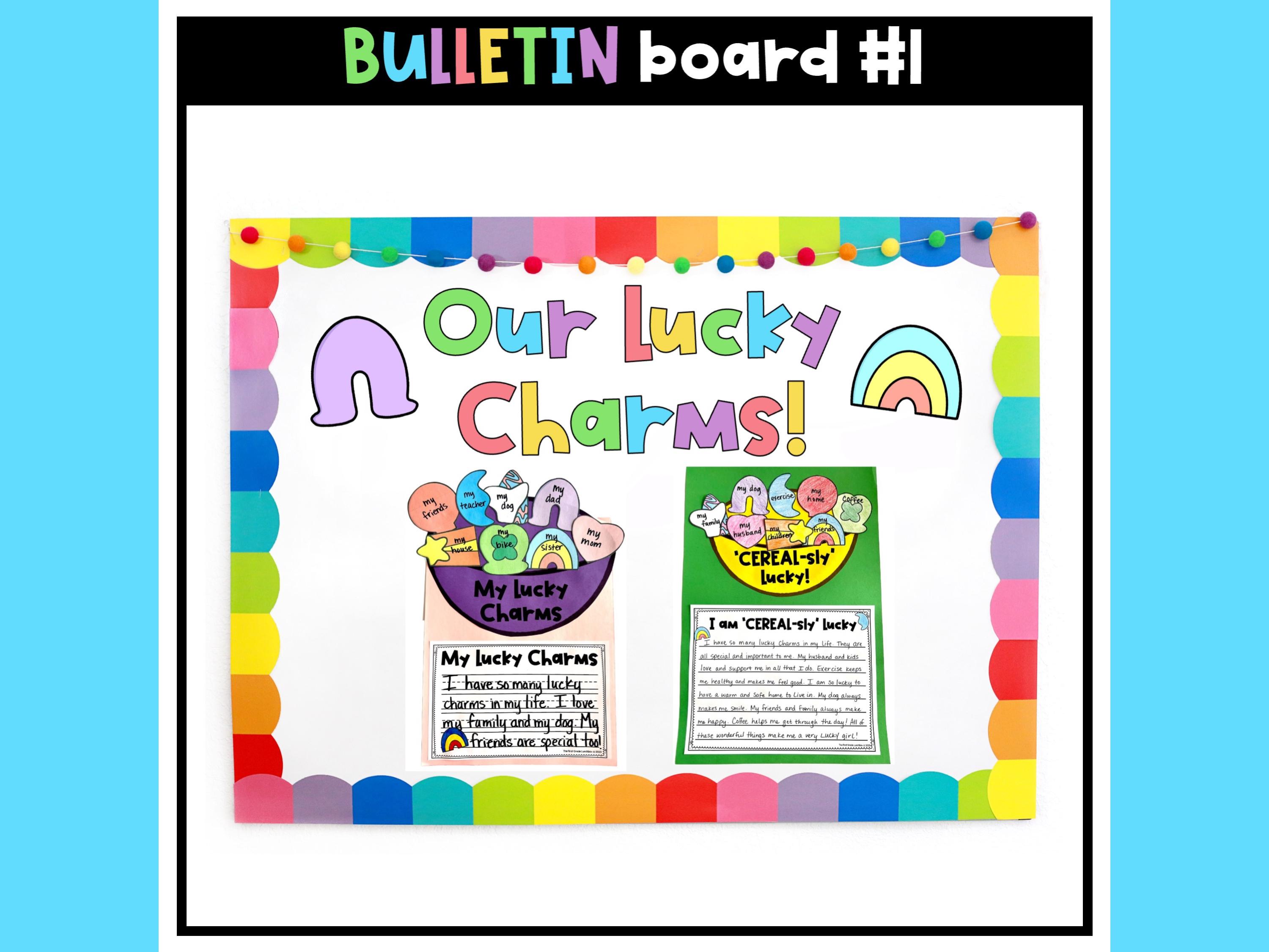 My Lucky Charms | A Writing Craft | St. Patrick's Day | March Writing ...
