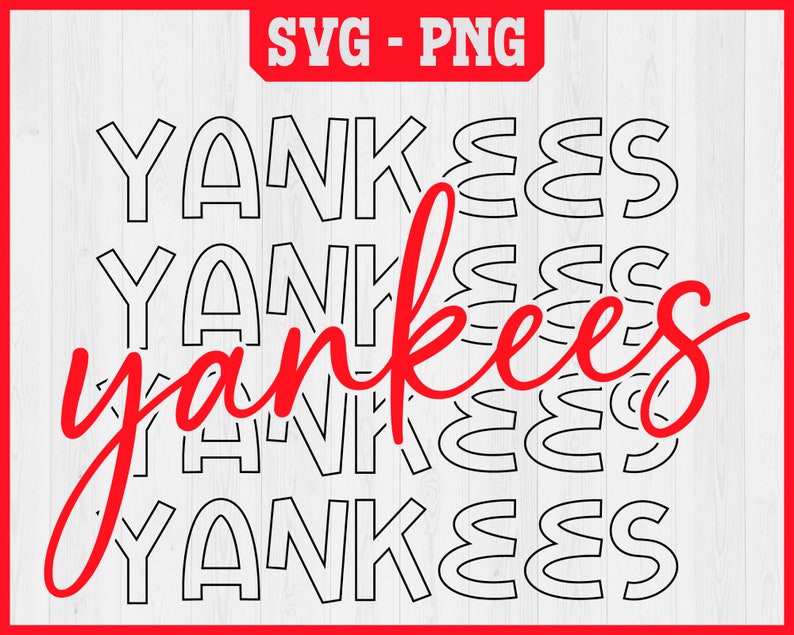 Yankees Svg, Digital Download, Game Day Svg, Team Mascot Svg, Yankees ...
