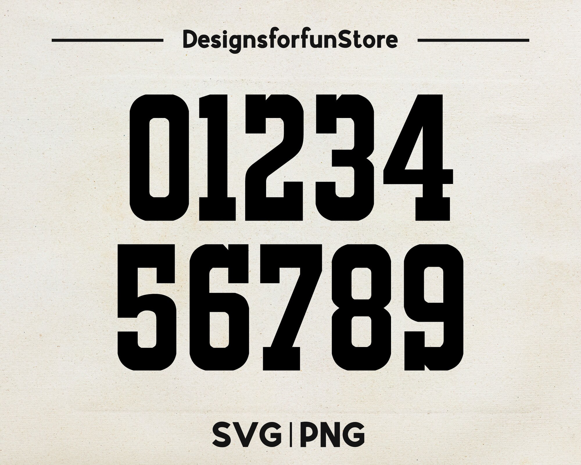 Sport Numbers Svg Digital Download Sport Jersey Svg Numbers - Etsy