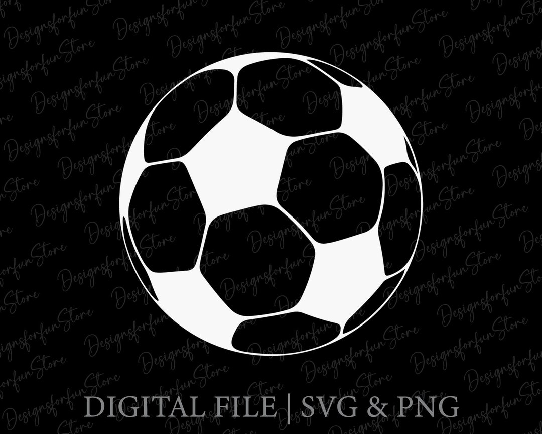Soccer Ball Svg, Digital Download, Football Cut Files, Layered Soccer ...