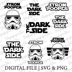 Storm Pooper Svg Storm Trooper Svg Star Space Death War Svg - Etsy