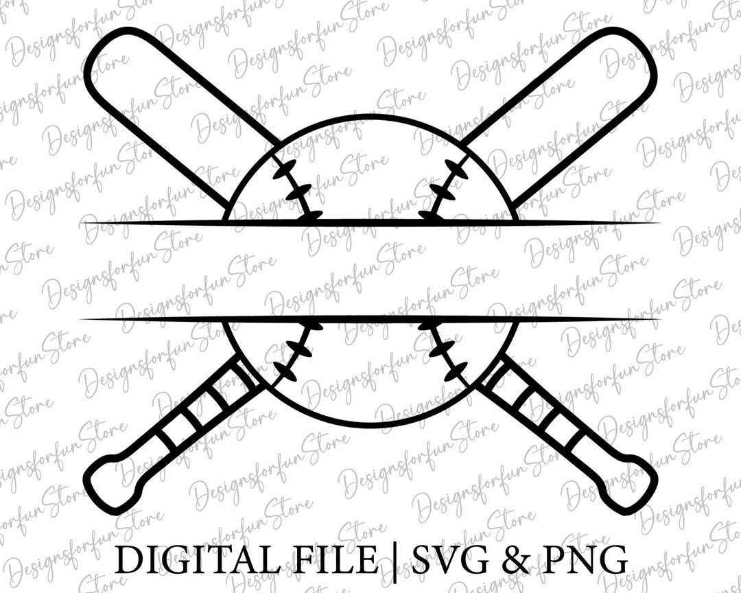 Baseball Svg, Baseball Bat Svg, Baseball Png, Baseball Frame, Baseball ...