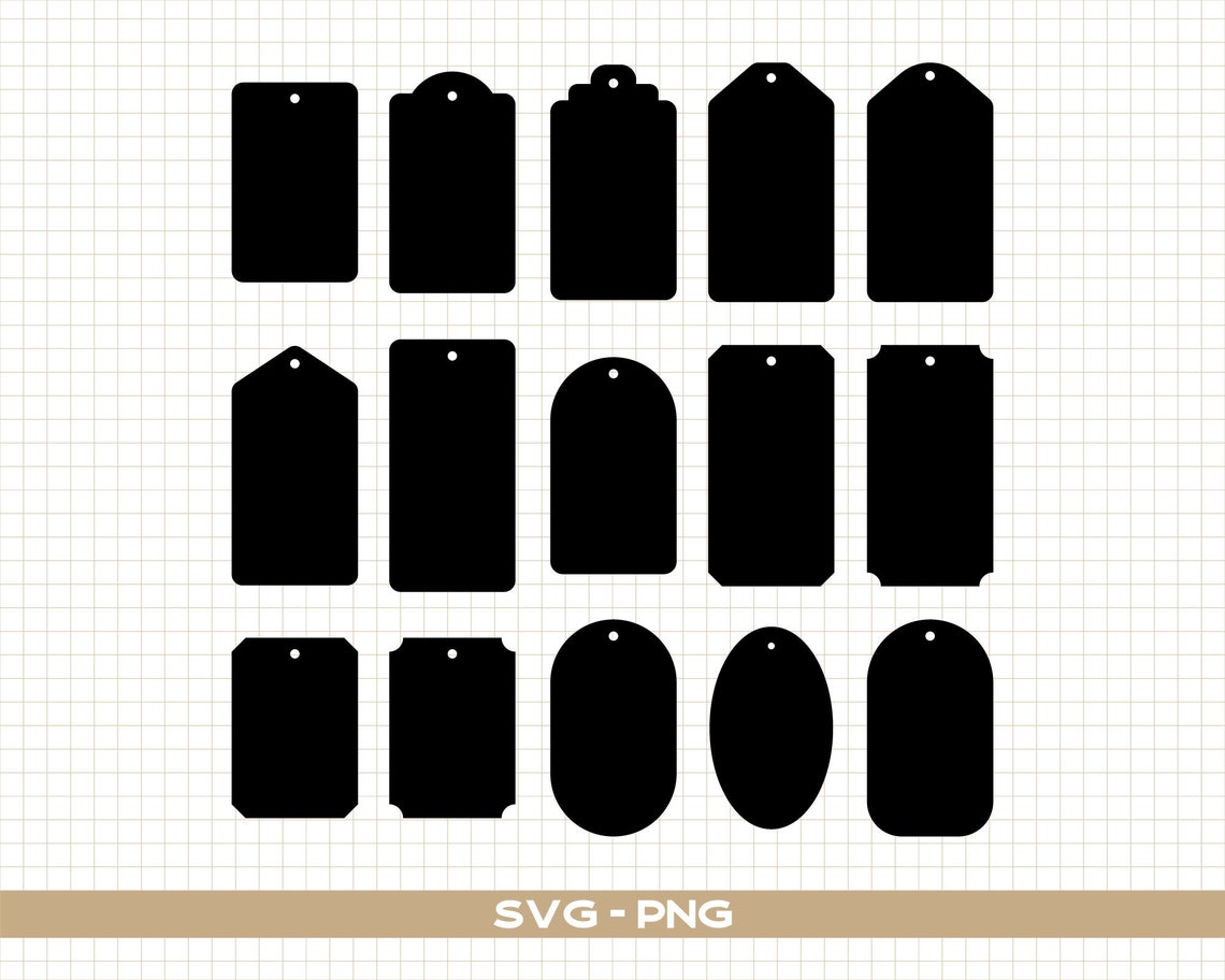 Tag Svg Blank Tags Svg Digital Download Gift Tag Svg Label | Etsy