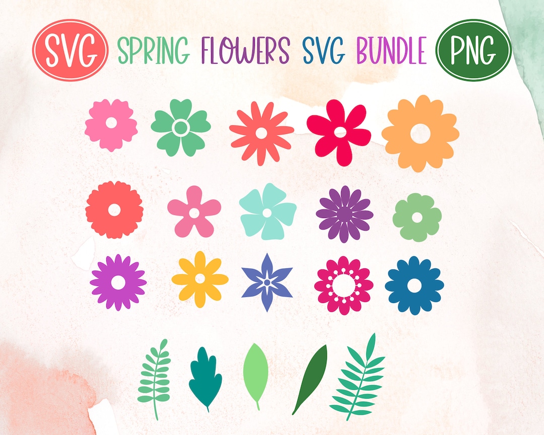 Spring Flowers Svg, Dahlia Svg, Daisy Svg, Daisies Svg, Flower Svg ...
