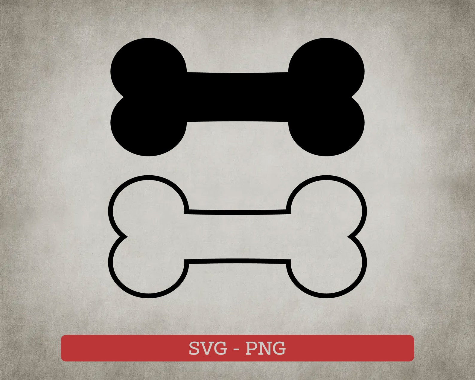 Dog Bone Svg Digital Download Dog Svg Silhouette Dog Bone | Etsy